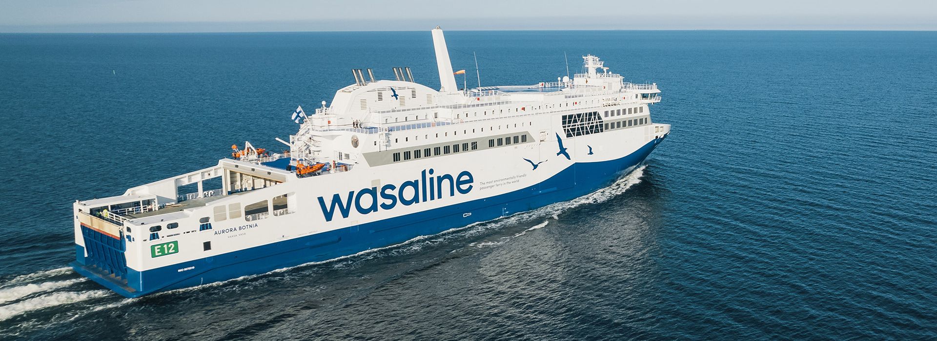 Wasaline’s ferry operates one day a week on Gasum’s biogas | Gasum